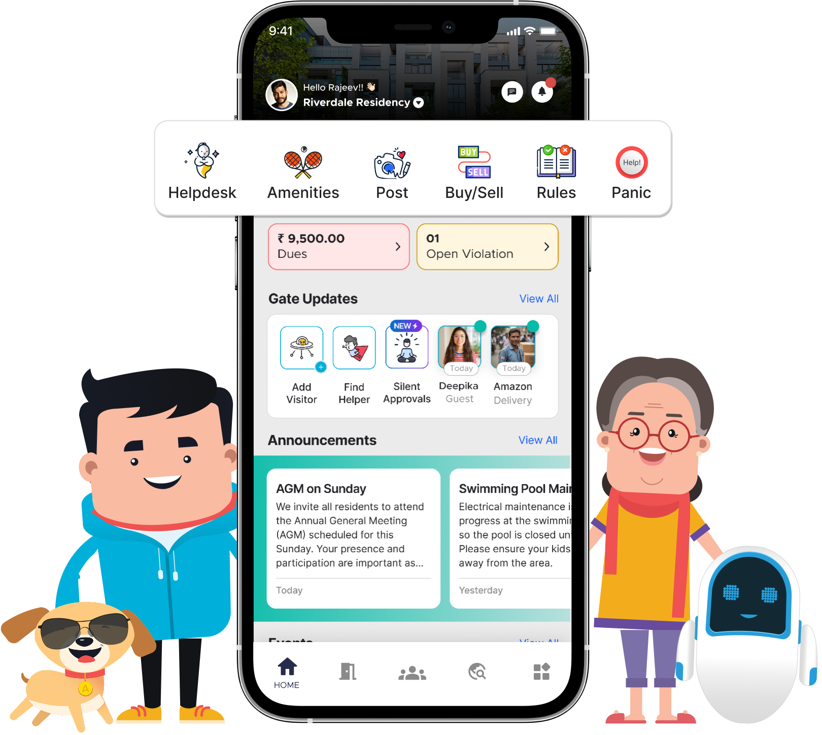 Best Society Management Software in India | ADDA