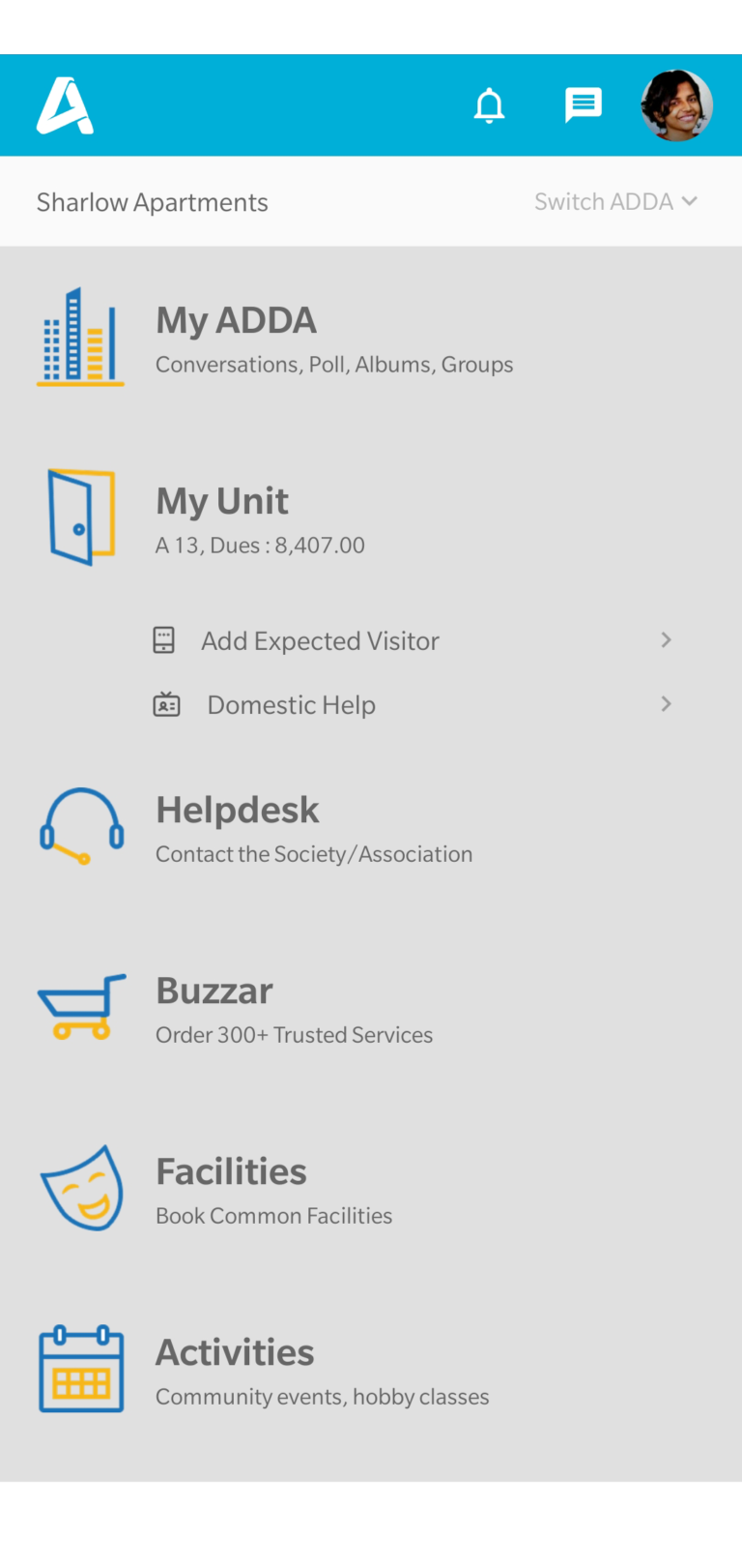ADDA App has a New UI Befitting Its Position As The Apartment SuperApp