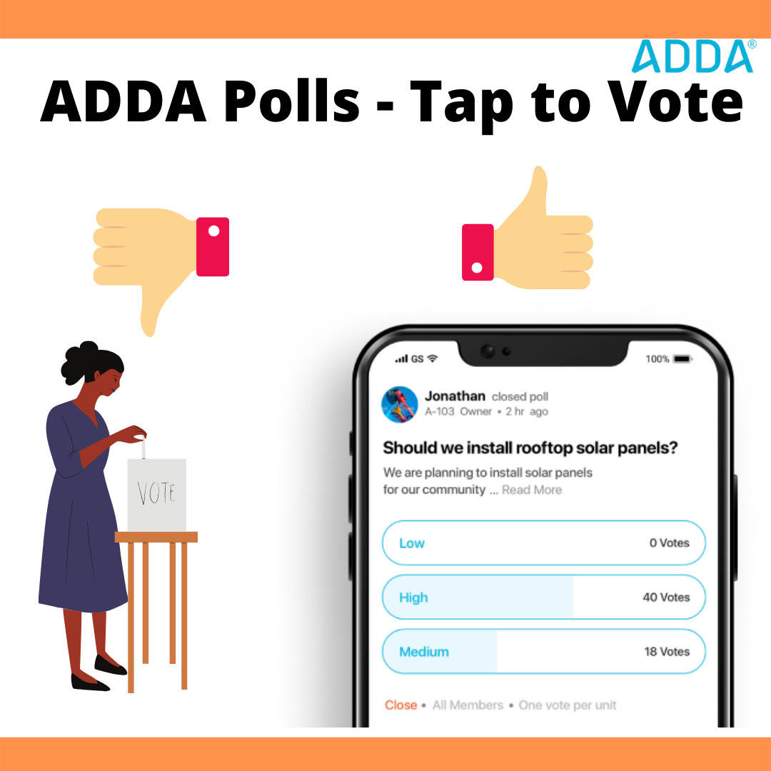 Tap to Vote: ADDA Polls - ADDA BLOG
