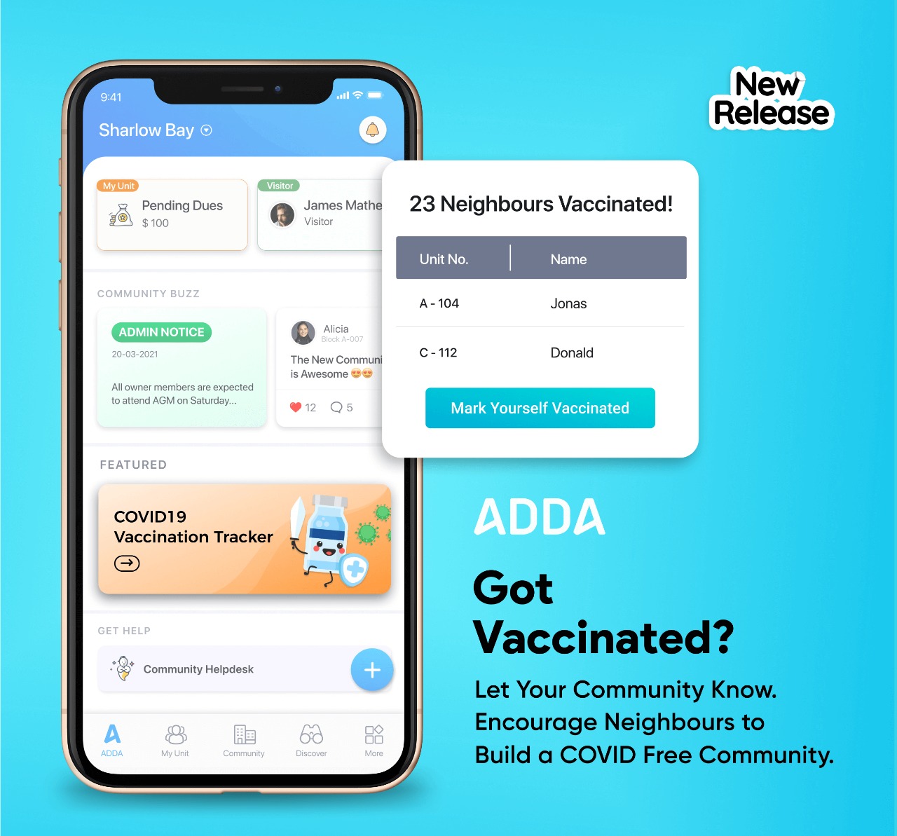 Free Society Management App for Gated Communities