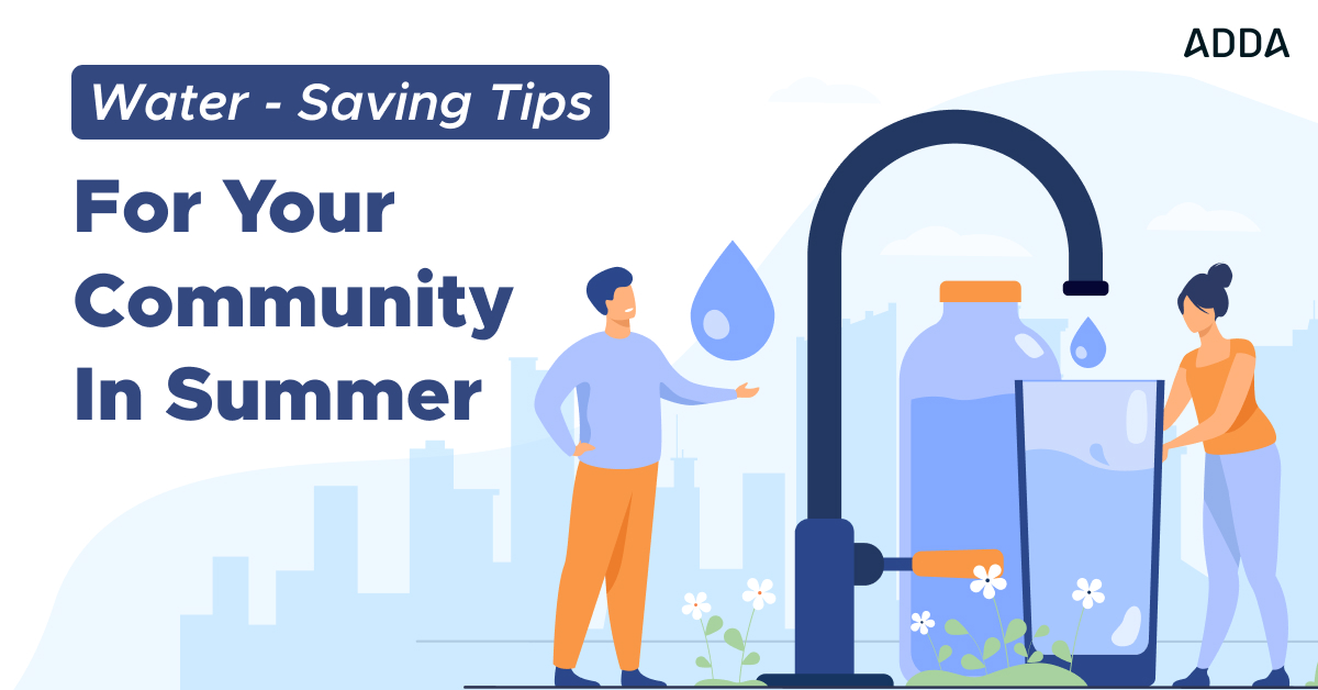 Water Saving Tips For Your Community In Summer