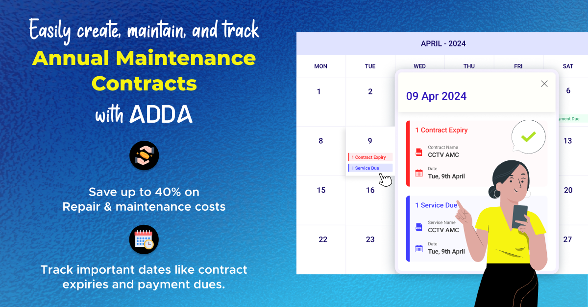 Managing Annual Maintenance Contacts
