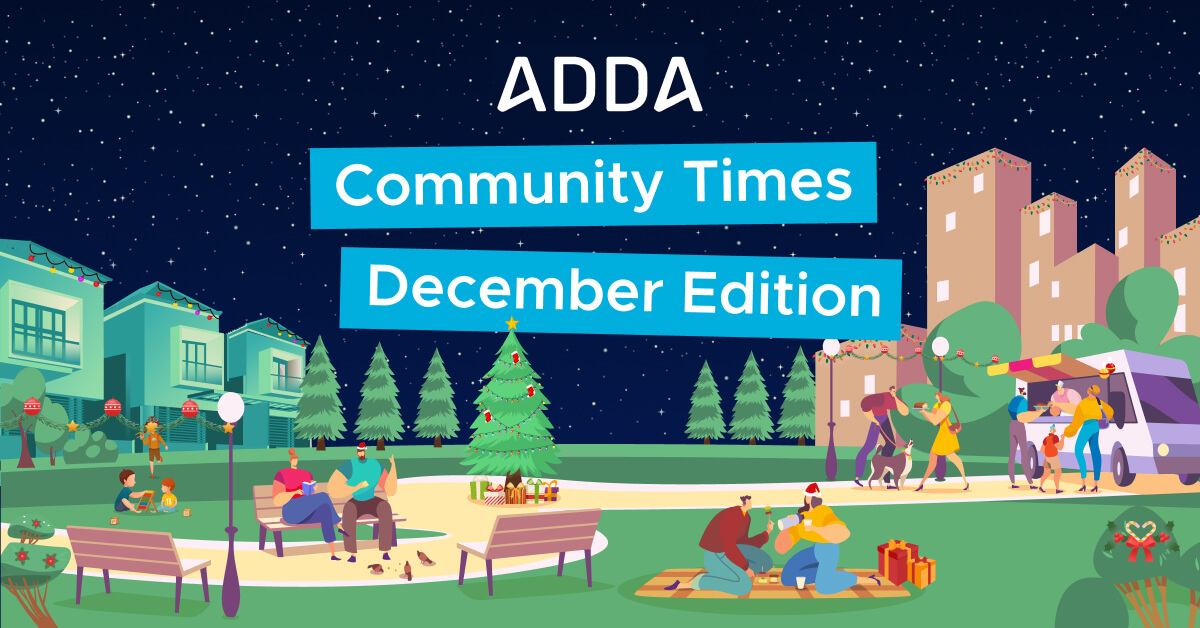 Community Times - December edition - ADDA BLOG
