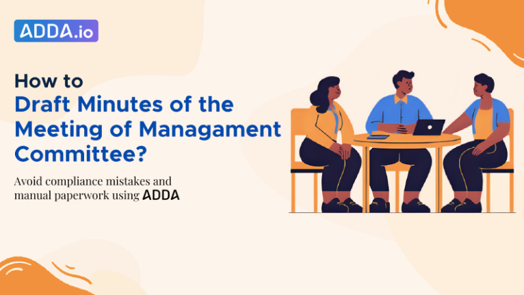 How to Draft Minutes of the Meeting of Management Committee?